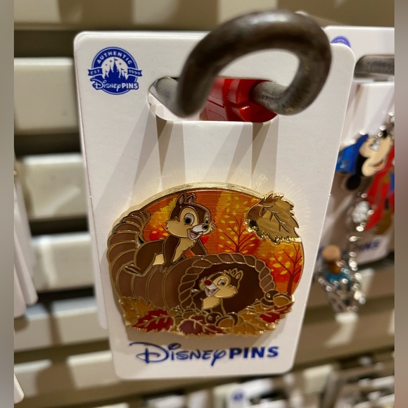 Disney | Accessories | Disney Chip And Dale Cornucopia Fall 224 Pin ...